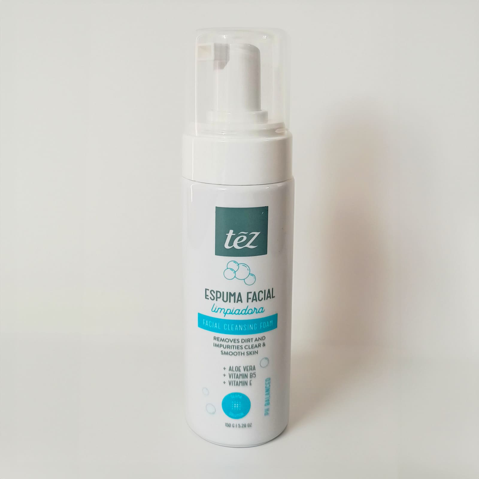 Espuma Facial Limpiadora e Hidratante - Piel Suave y Refrescante | Tez ...